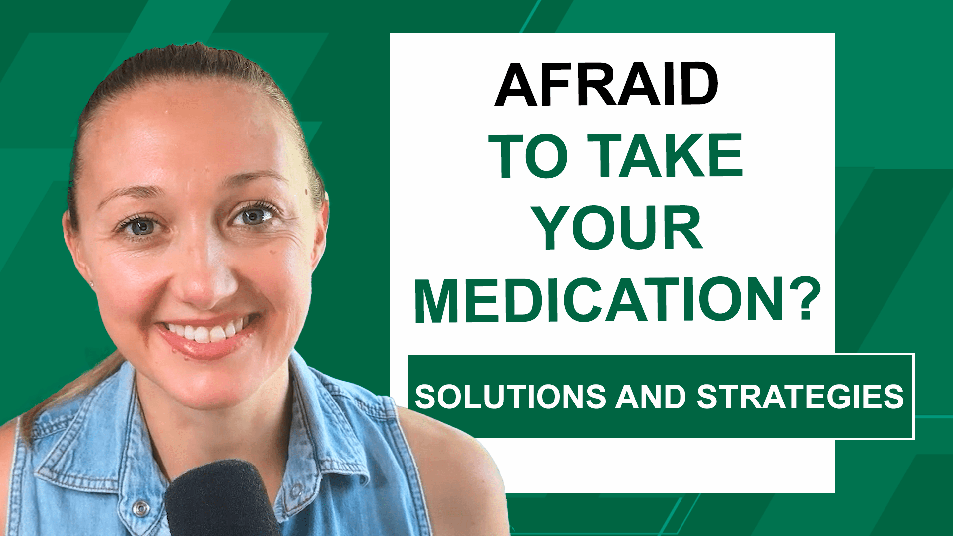 I Am Scared to Take Medication (Managing Medication Anxiety) | Ep. 358 ...