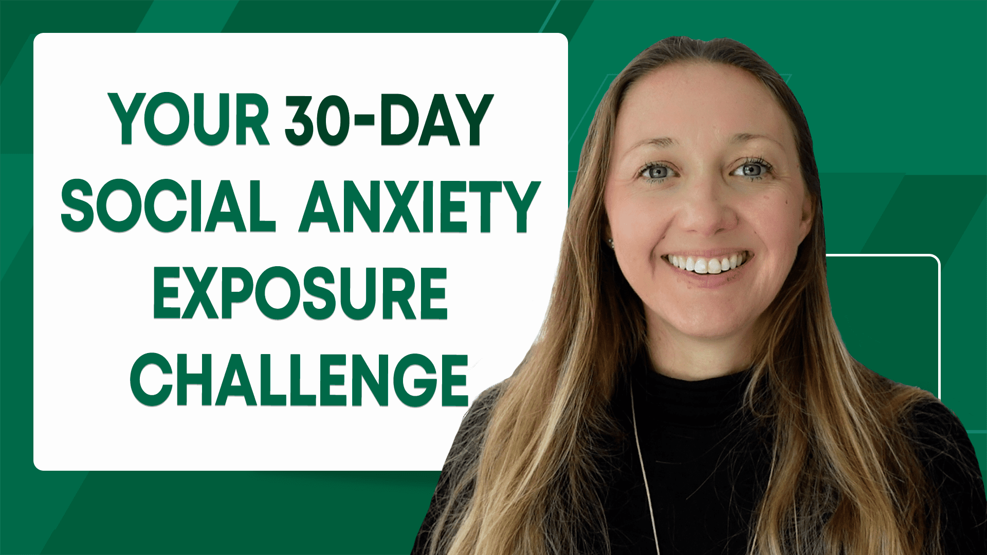 The 30-Day Social Anxiety Exposure Challenge| Ep. 386 - Therapy ...