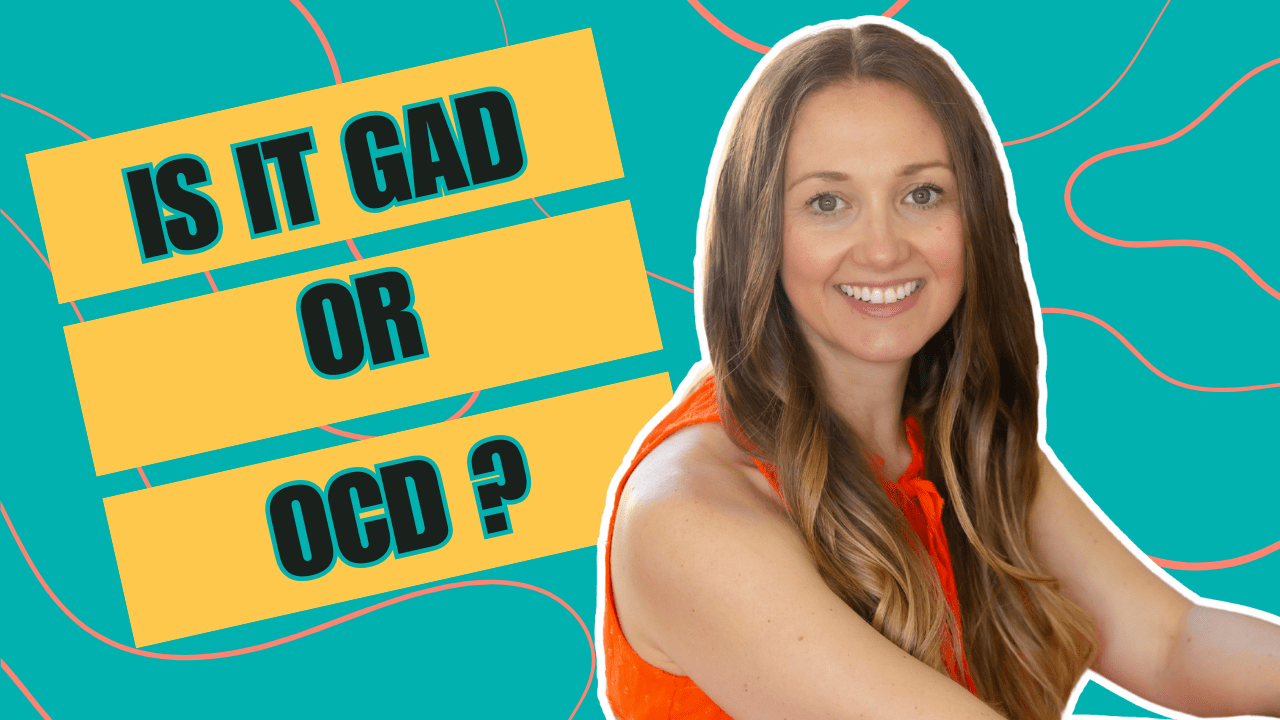 Do I have GAD or OCD? (or both) How to Tell the Difference | Ep. 426 ...